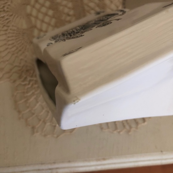 Vintage | Accents | Vintage Ceramic 25th Anniversary Open Book Planter ...